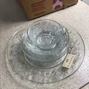 Princess House | Dining | Nwt Princess House Serving Set 5 Pieces ...